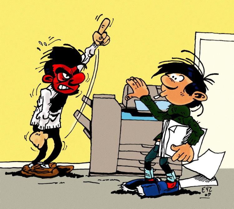 Gaša Šeprtlja (Gaston Lagaffe) - Impuls Portal